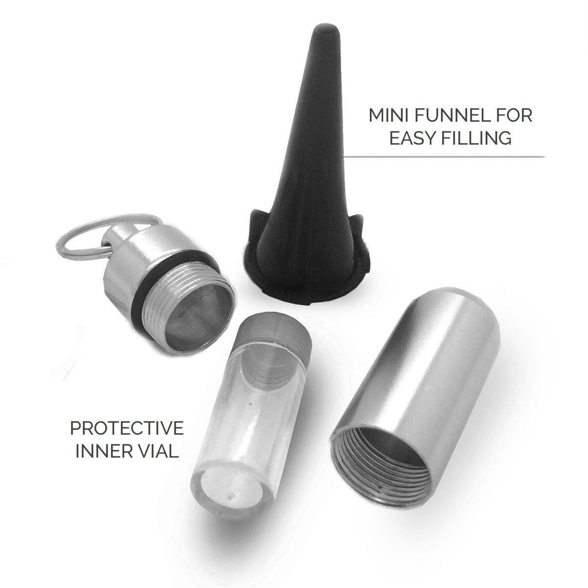 Feather Ashes Holder Urn Vial with Feather Charm – Angels and Urns